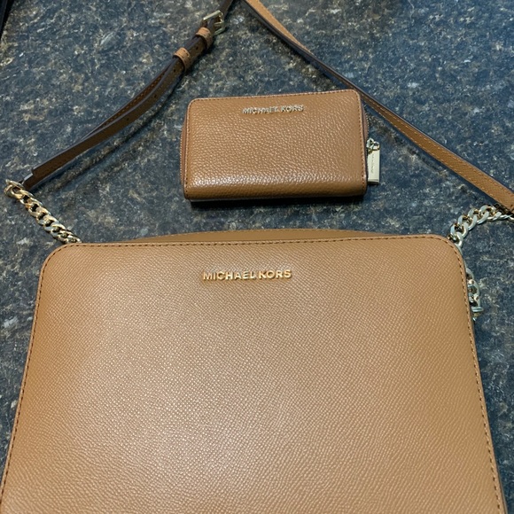 Bags | Michael Kors Crossbody Bag With Matching Wallet | Poshmark
